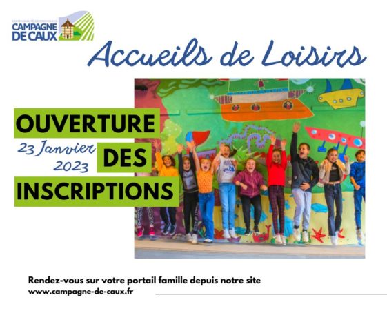Accueils de loisirs : Ouverture des inscriptions pour les vacances de février - Campagne de Caux