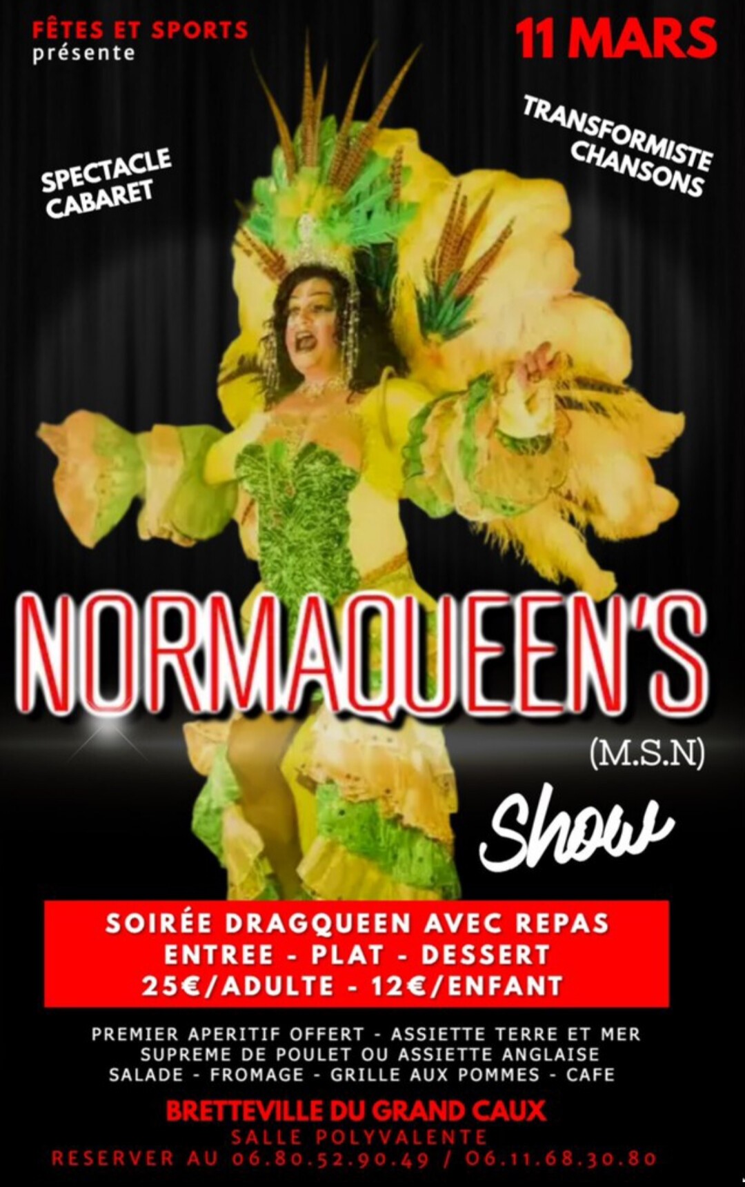 Bretteville-du-Grand-Caux : Soirée Cabaret - Campagne de Caux